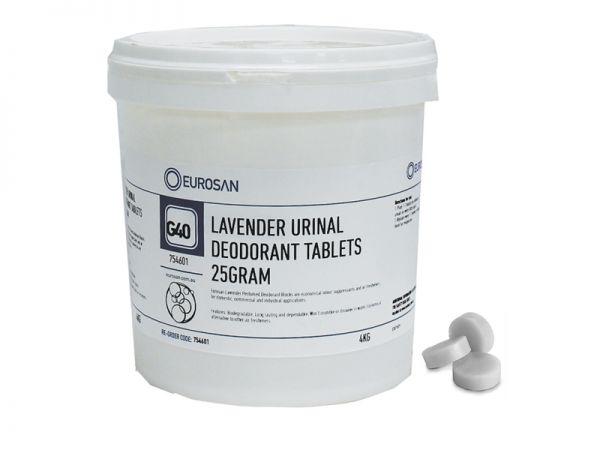 Urinal Deodorant Tablets Lavender | Allfasteners Australia