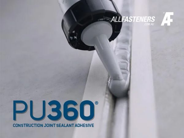 Create an airtight expansion joint with PU360 | Allfasteners Australia