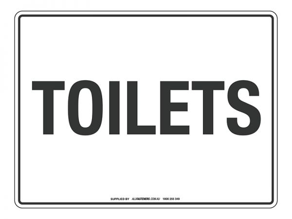 Notice Signs | Toilets | Allfasteners