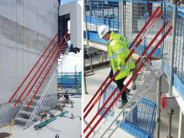 Portable Job Site Stairs | AdjustaStairs Australia