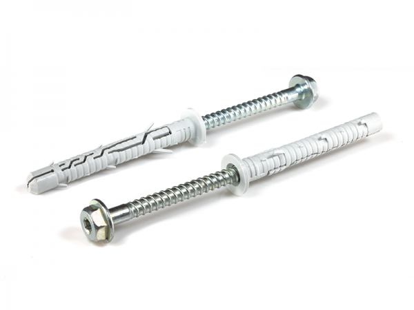 MBSH Nylon Frame Plug Zinc Hex Screw