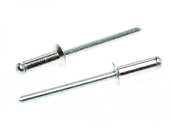 countersunk steel rivets