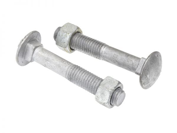 Cup Head Bolt & Nut Galvanised ISO8678/AS1390