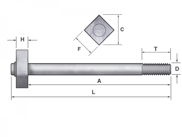 anchor bolt drawing